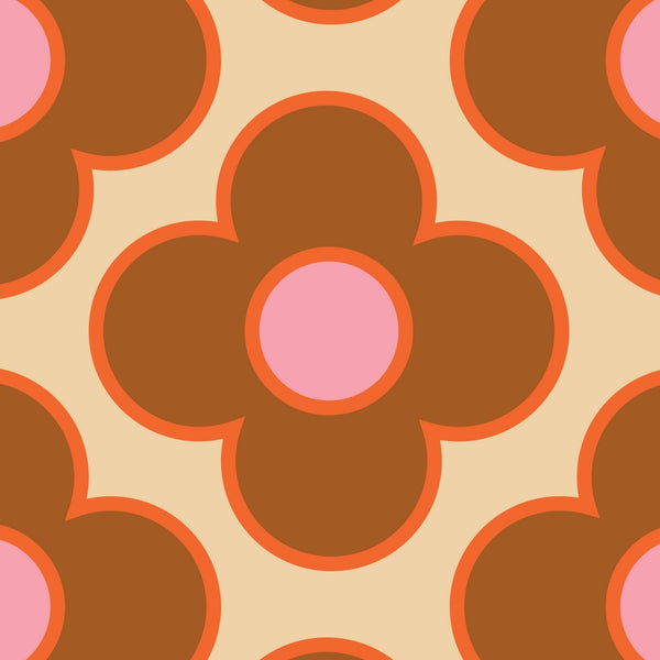 Acre Satchel - Flower Spot Persimmon